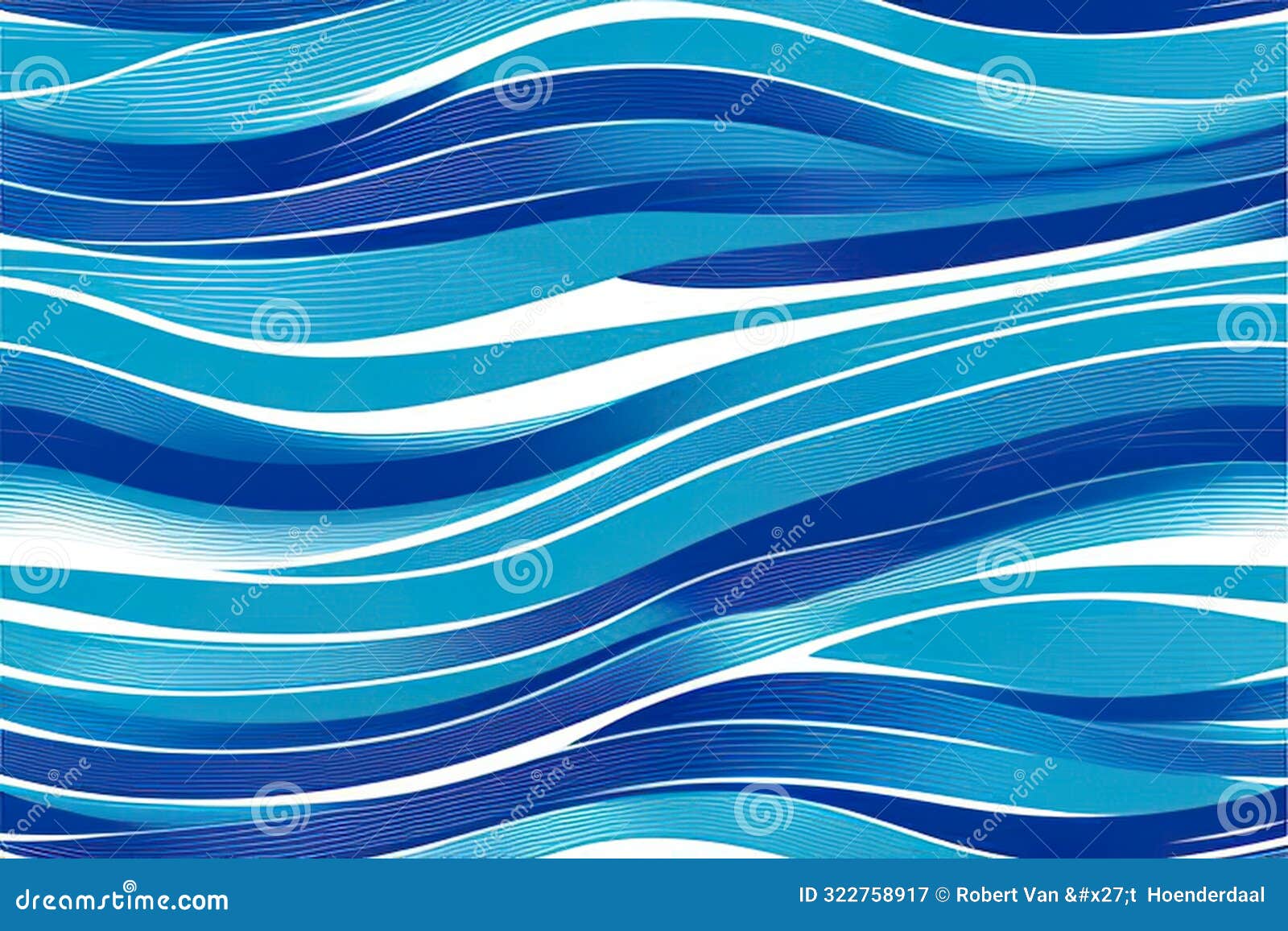 Blue and White Waves Background 12-6-2024 Stock Illustration ...