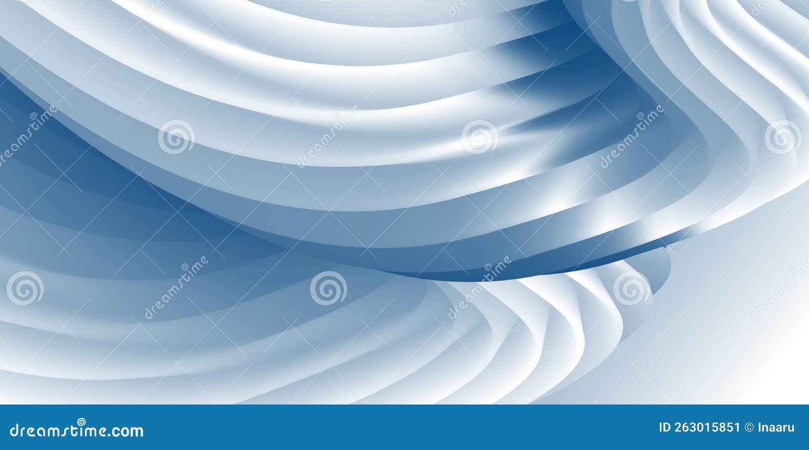 Blue and White Wavy Surface. Minimalistic Design Stock Vector ...