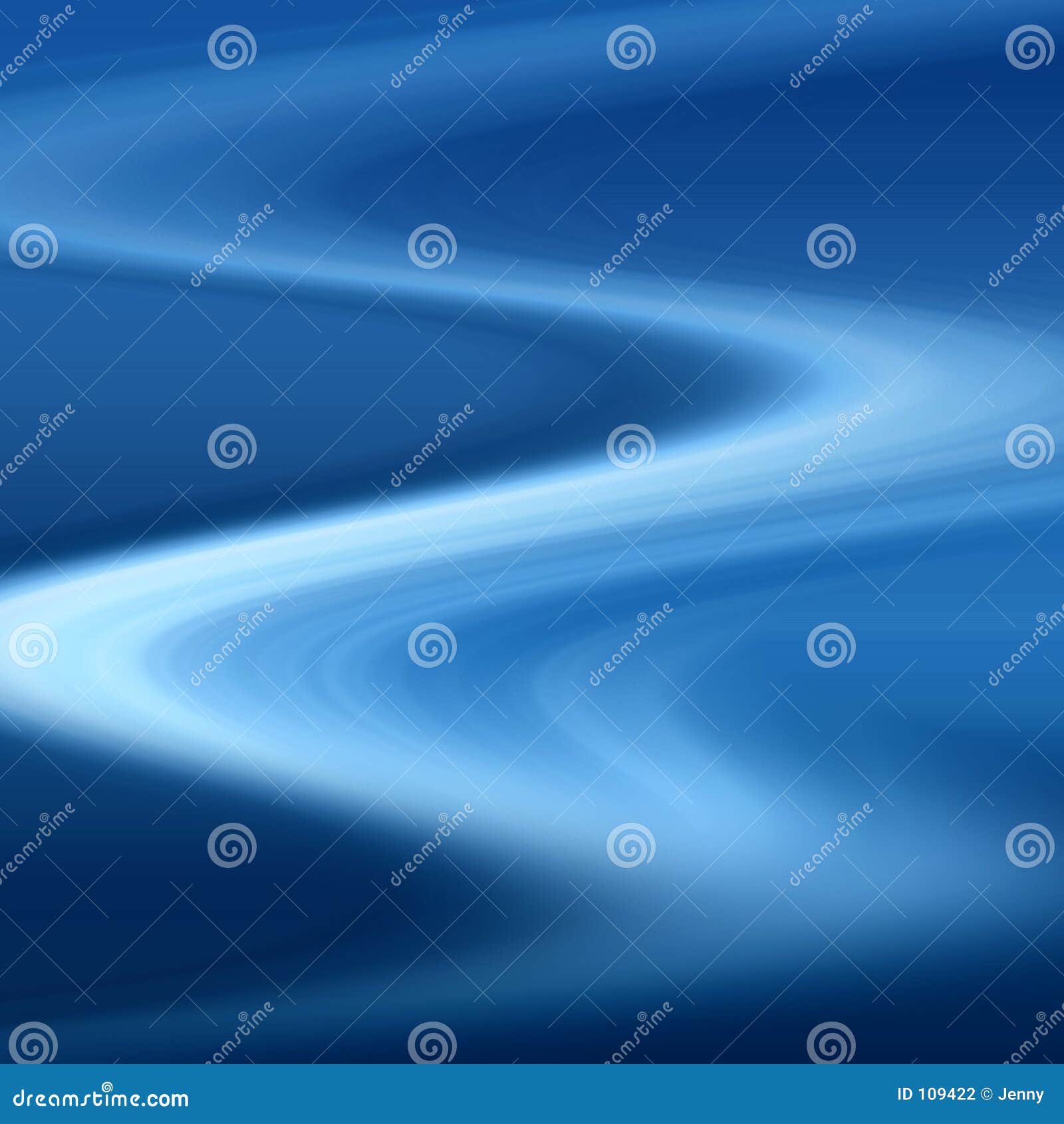 Blue winding path stock illustration. Illustration of path - 109422