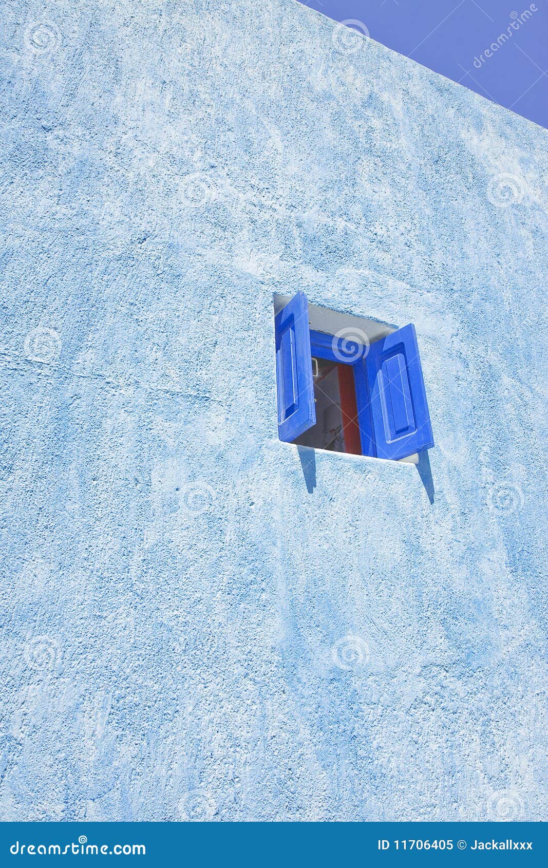 Blue window stock image. Image of wall, europe, cyclades - 11706405