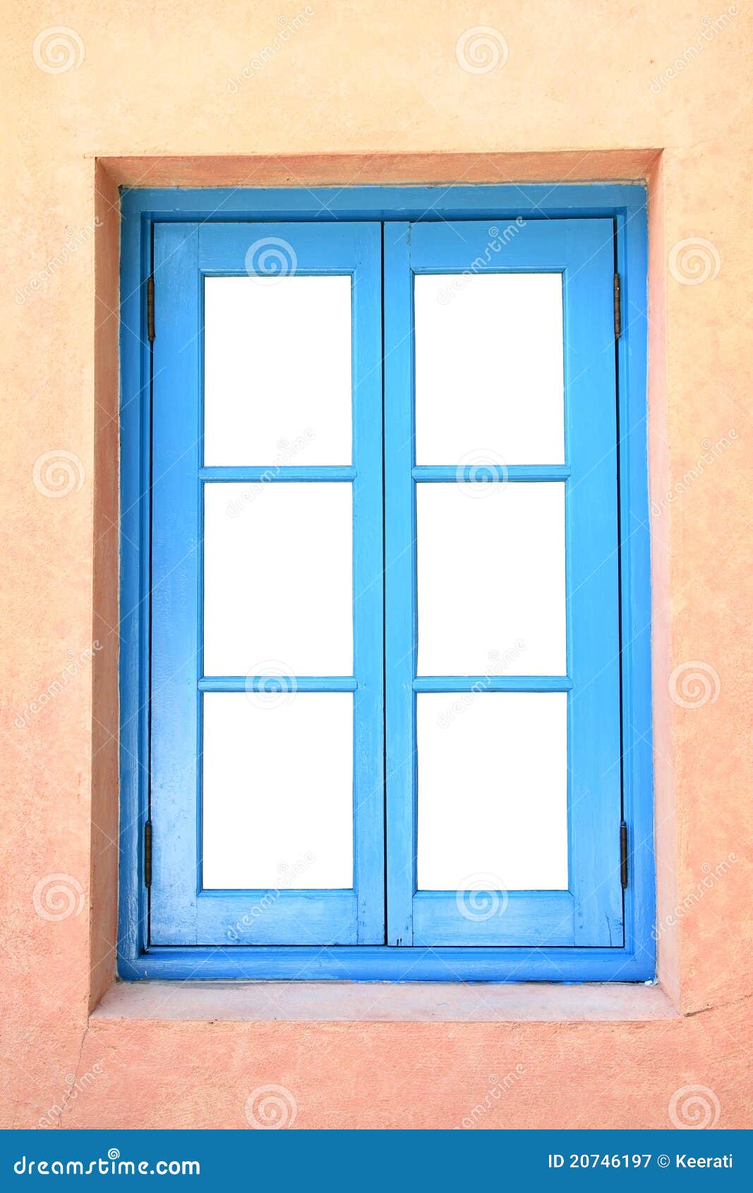 Blue window stock image. Image of background, building - 20746197