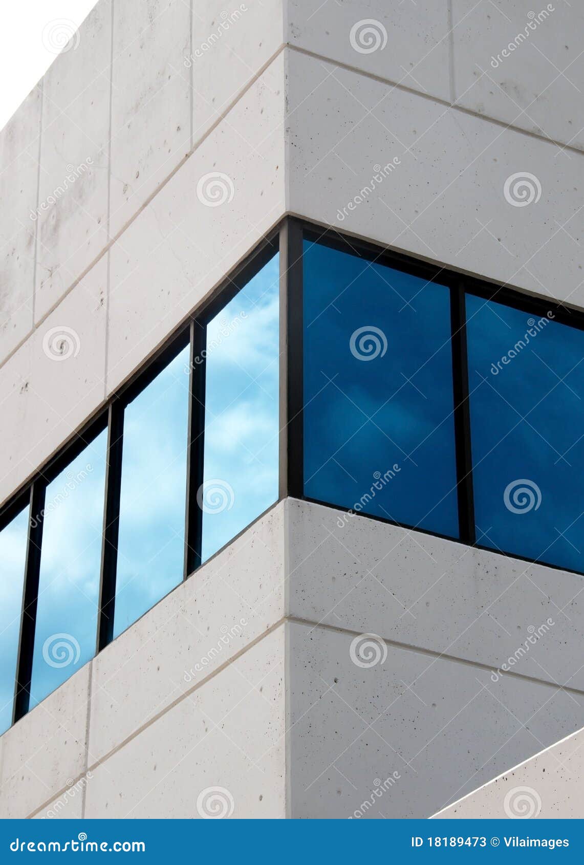 Blue windows stock image. Image of reflection, blue, windows - 18189473