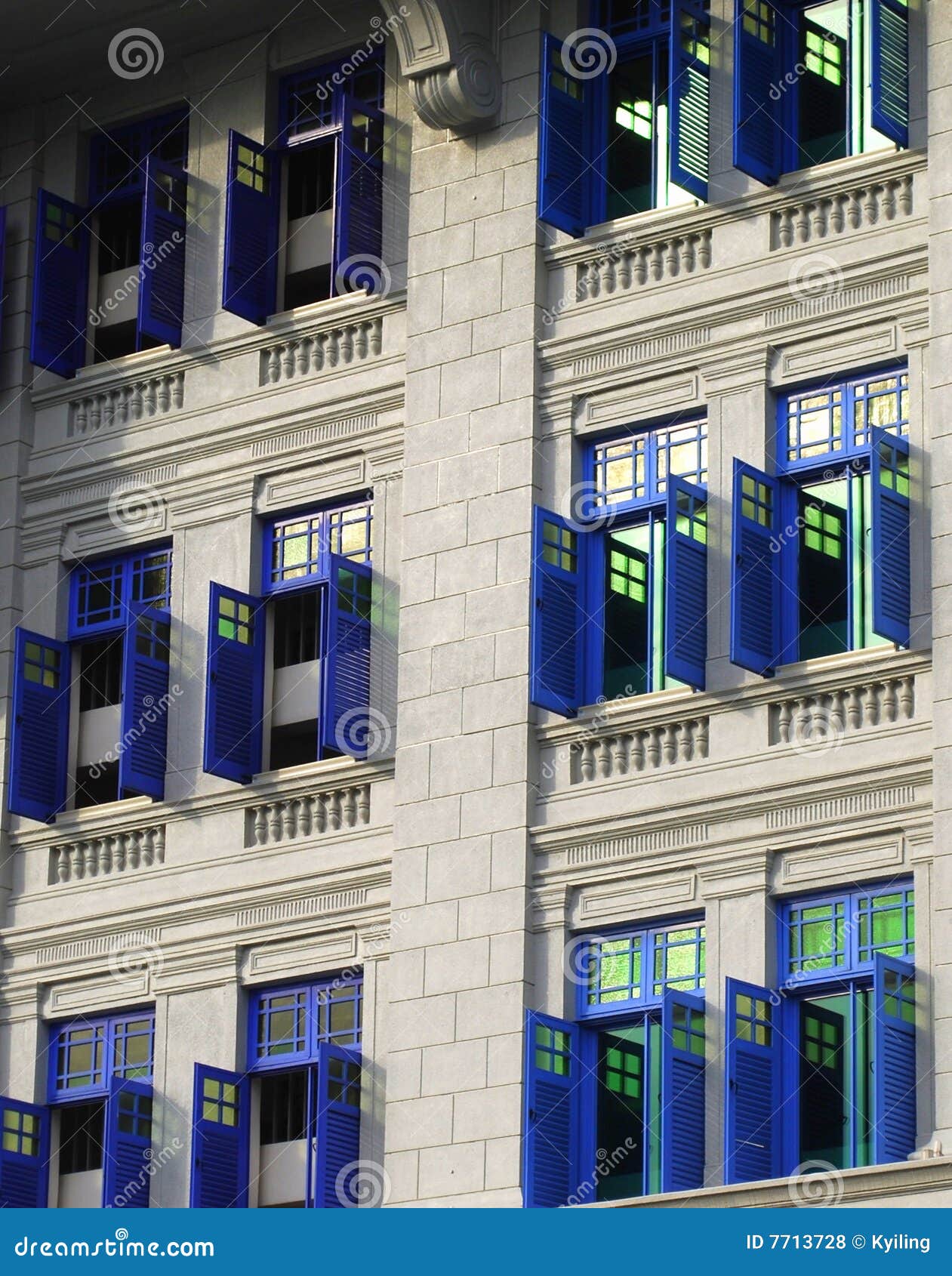 Blue windows stock photo. Image of blue, colours, patterns - 7713728