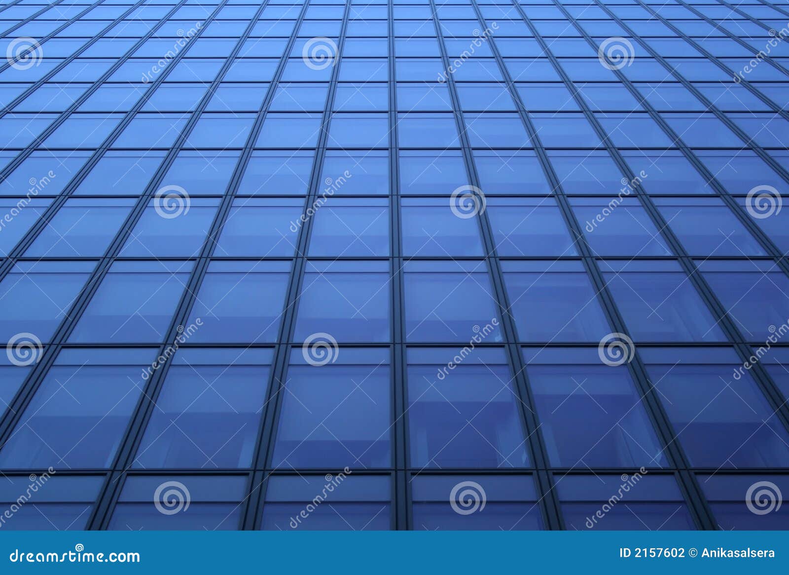 Blue windows pattern stock photo. Image of tall, rise - 2157602