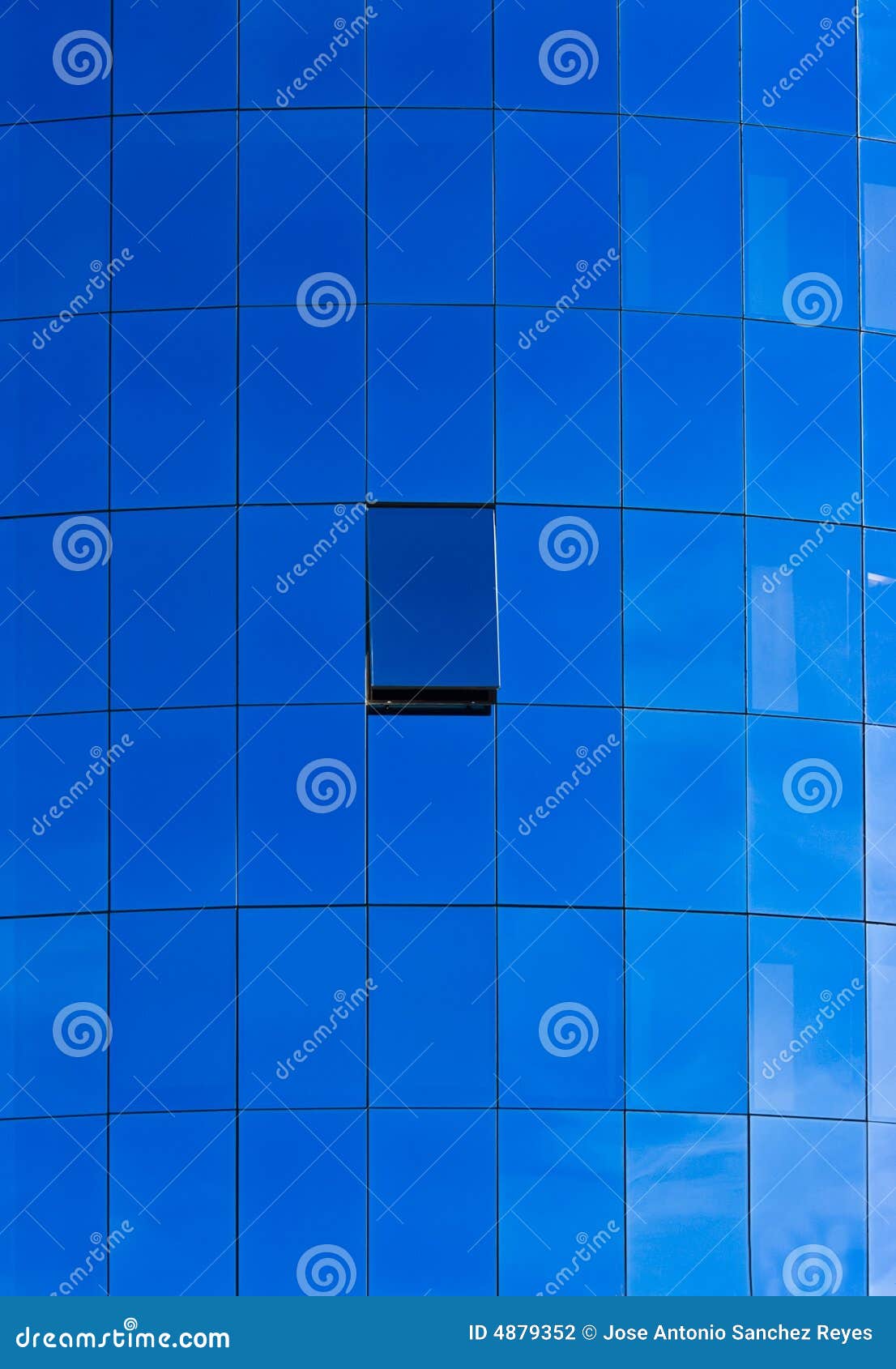 Blue windows pattern stock photo. Image of cityscape, business - 4879352