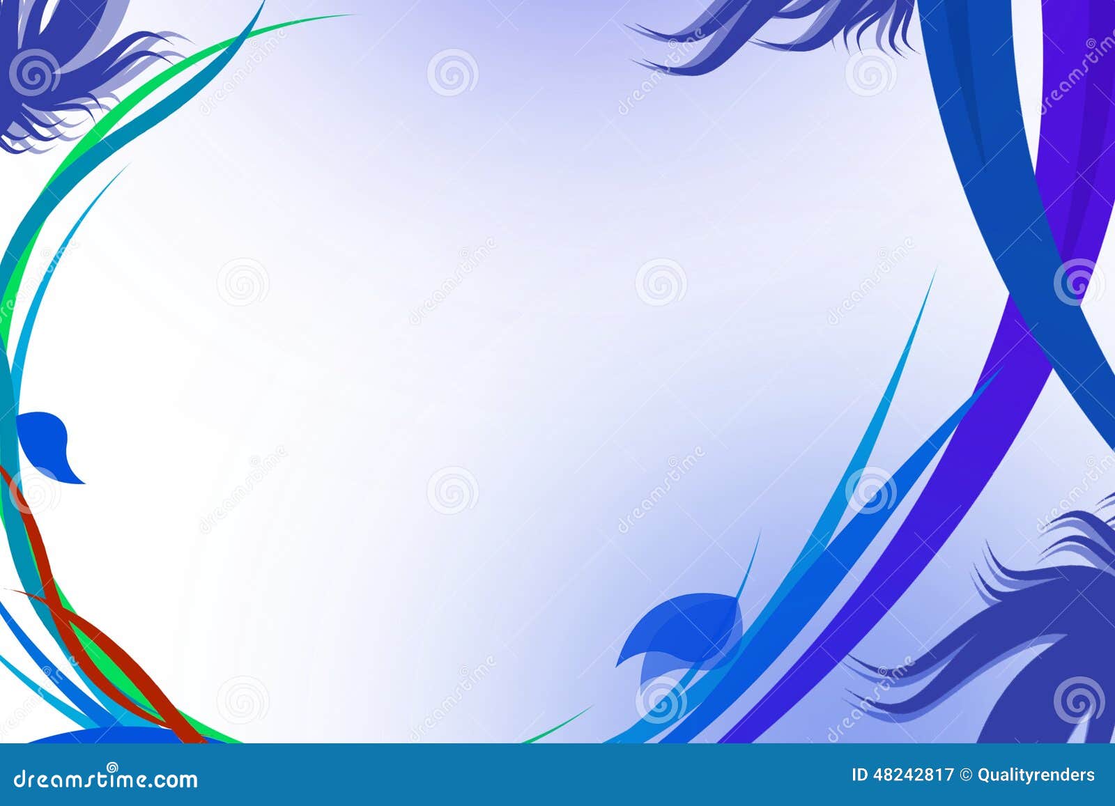 Blue Wine Left Side, Abstract Background Stock Illustration ...