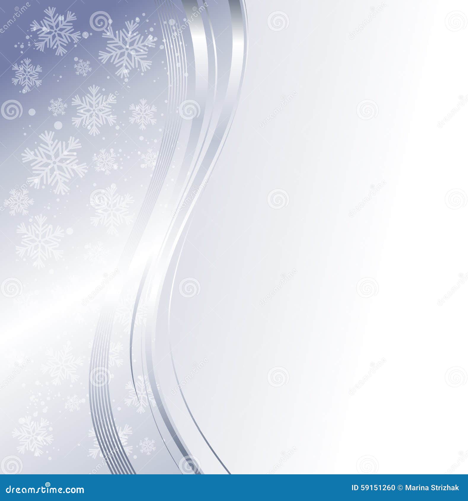 Blue Winter Abstract Background Stock Vector - Illustration of fall ...