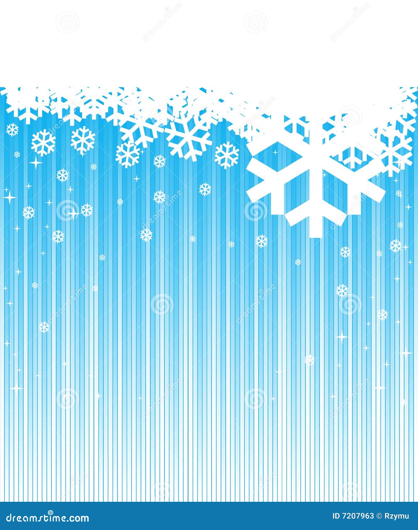 Blue winter background stock vector. Illustration of night - 7207963