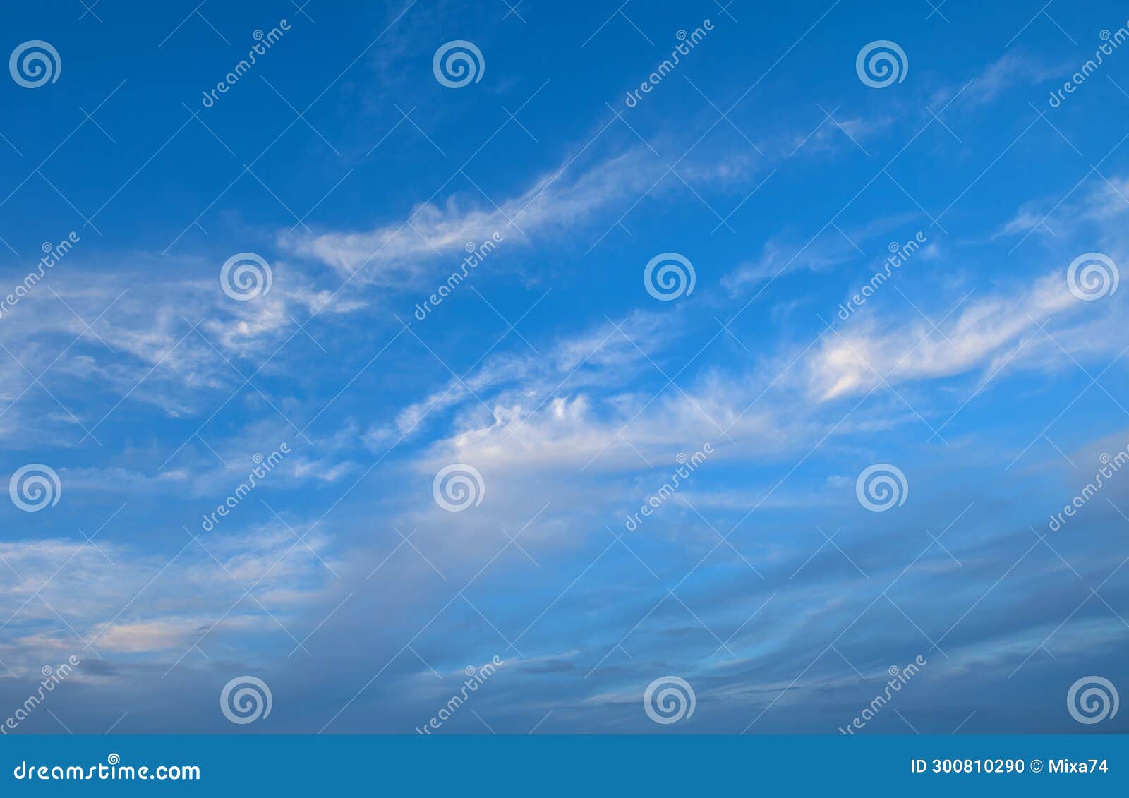 Blue Winter Sky on the Island of Cyprus 11 Stock Photo - Image of ...