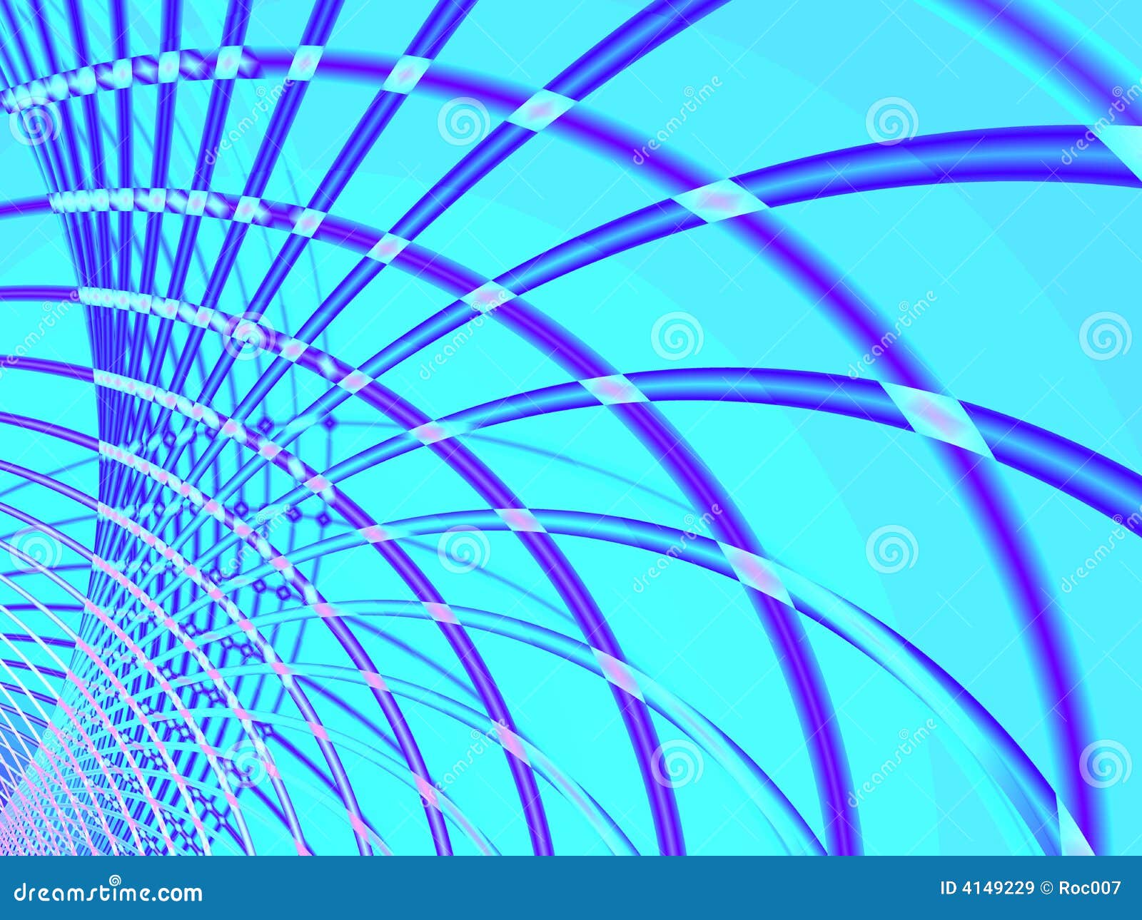 Blue wire stock illustration. Illustration of frames, spiral - 4149229