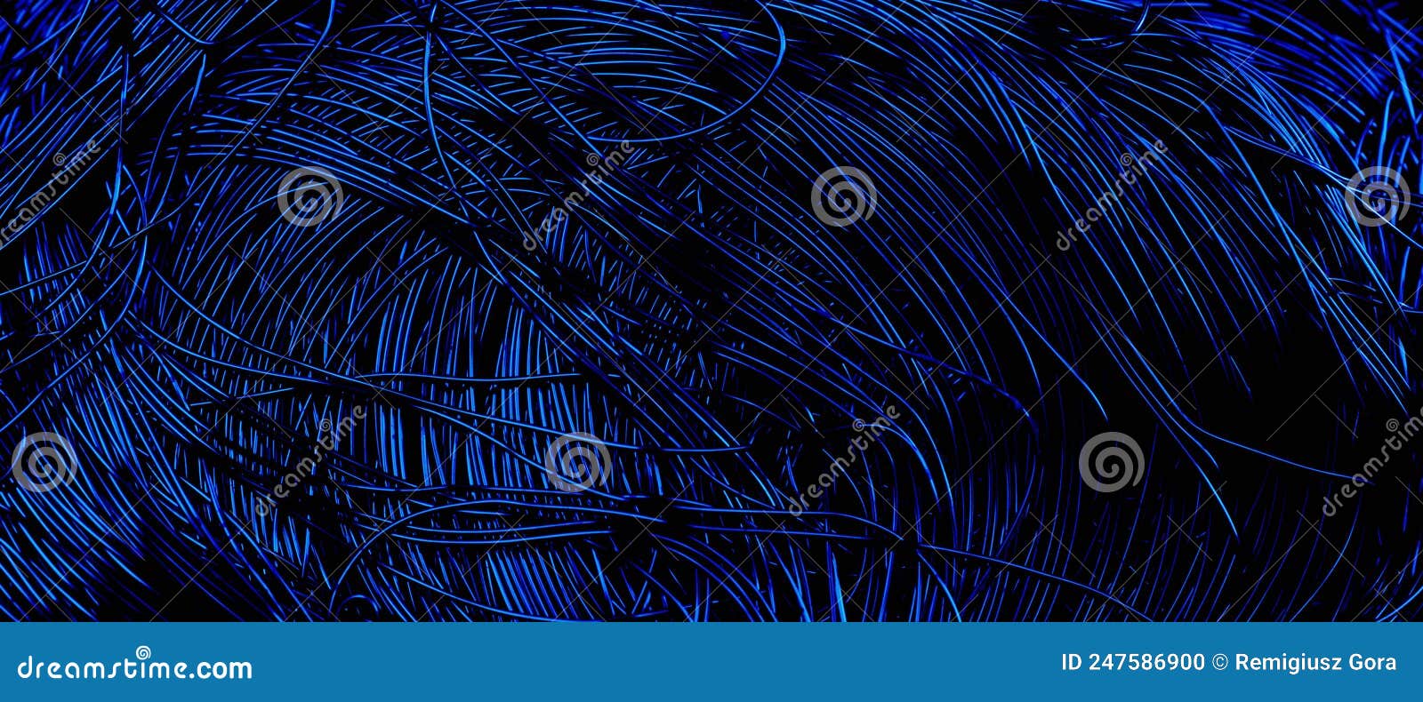 Blue Wires, Close-up, Background Stock Photo - Image of texture, design ...