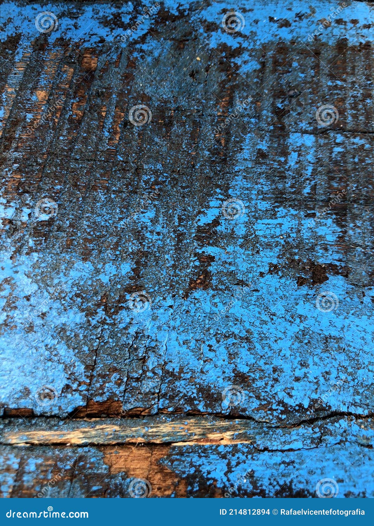 Blue Wood Light Blue Table Blue Table Stock Photo - Image of grainy ...
