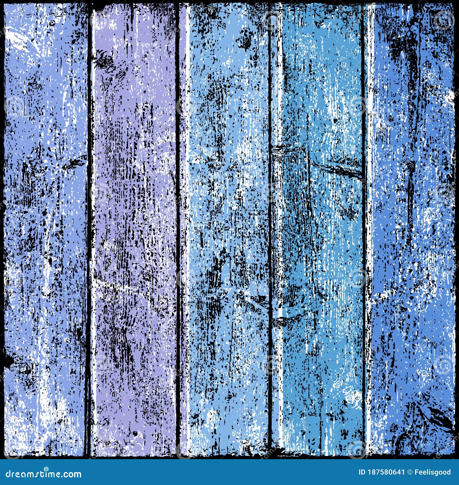 Blue Wood Texture with Realistic Natural Structure Stock Image - Image ...