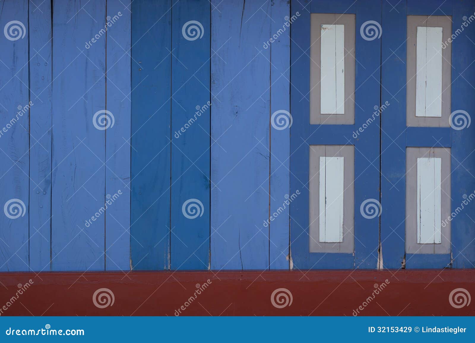 Blue wooden fence stock image. Image of boards, fence - 32153429