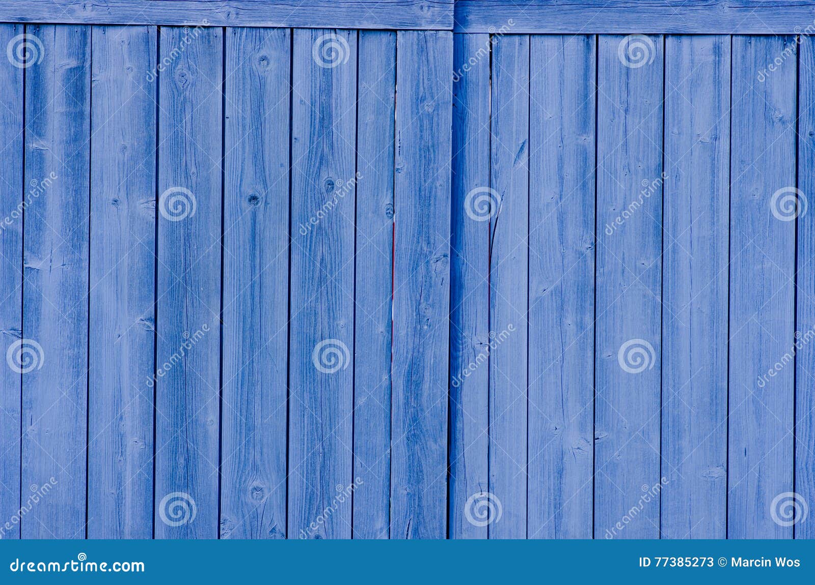 Blue wooden gates stock image. Image of empty, facade - 77385273