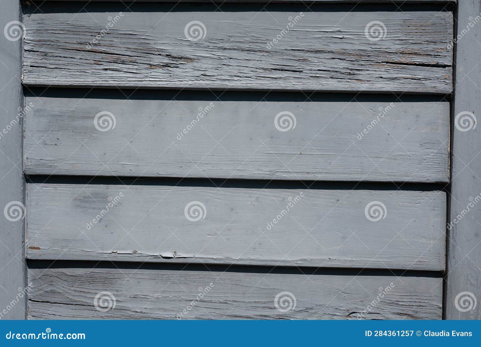 Blue wooden slats stock image. Image of detail, retro - 284361257