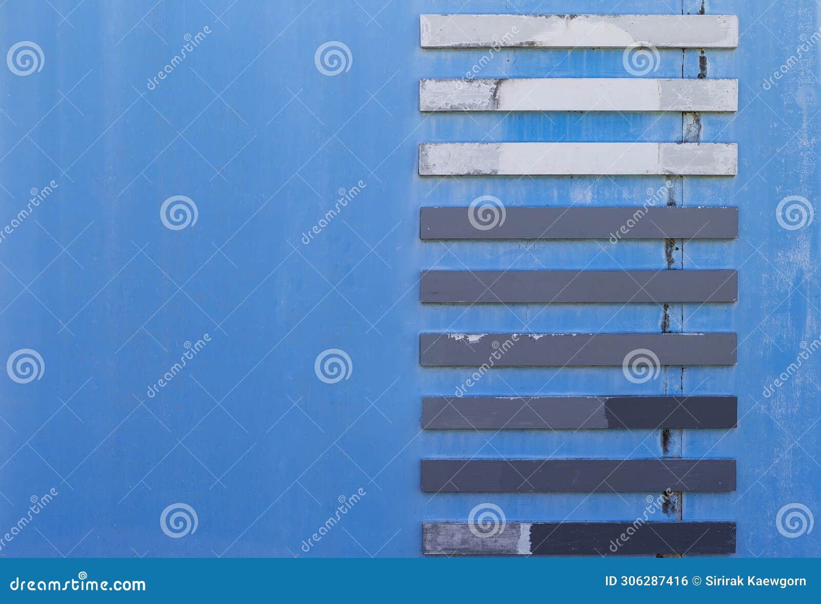 Blue Wooden Wall Background Design, Wall Design Idea Stock Photo ...
