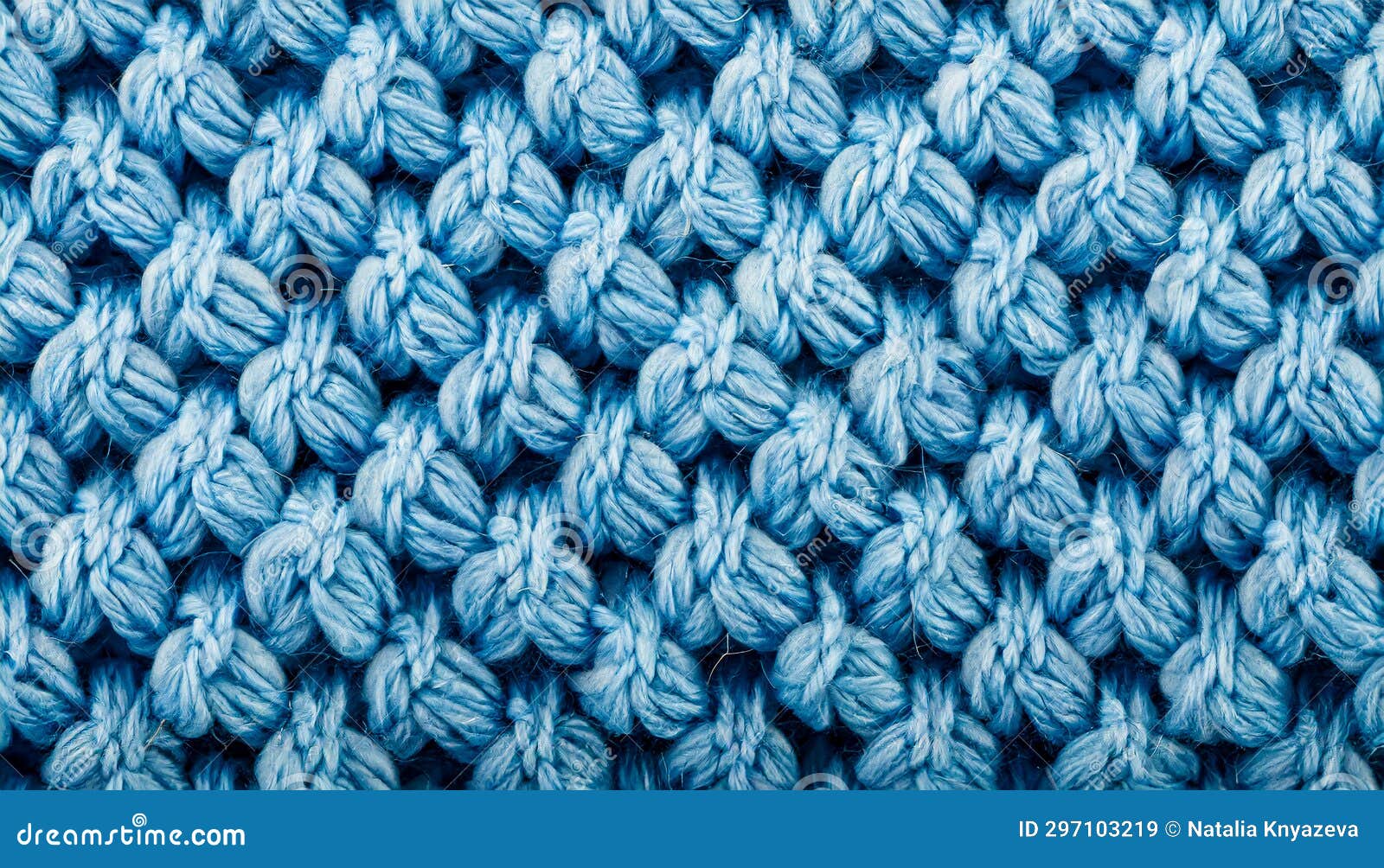 Blue Wool Texture with Patterns Stock Illustration - Illustration of ...