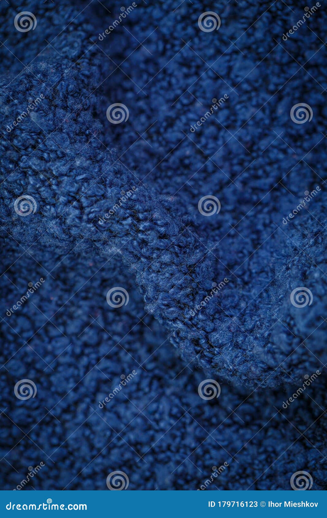 Blue Wool Texture for Warm Clothes Stock Image - Image of abstract ...