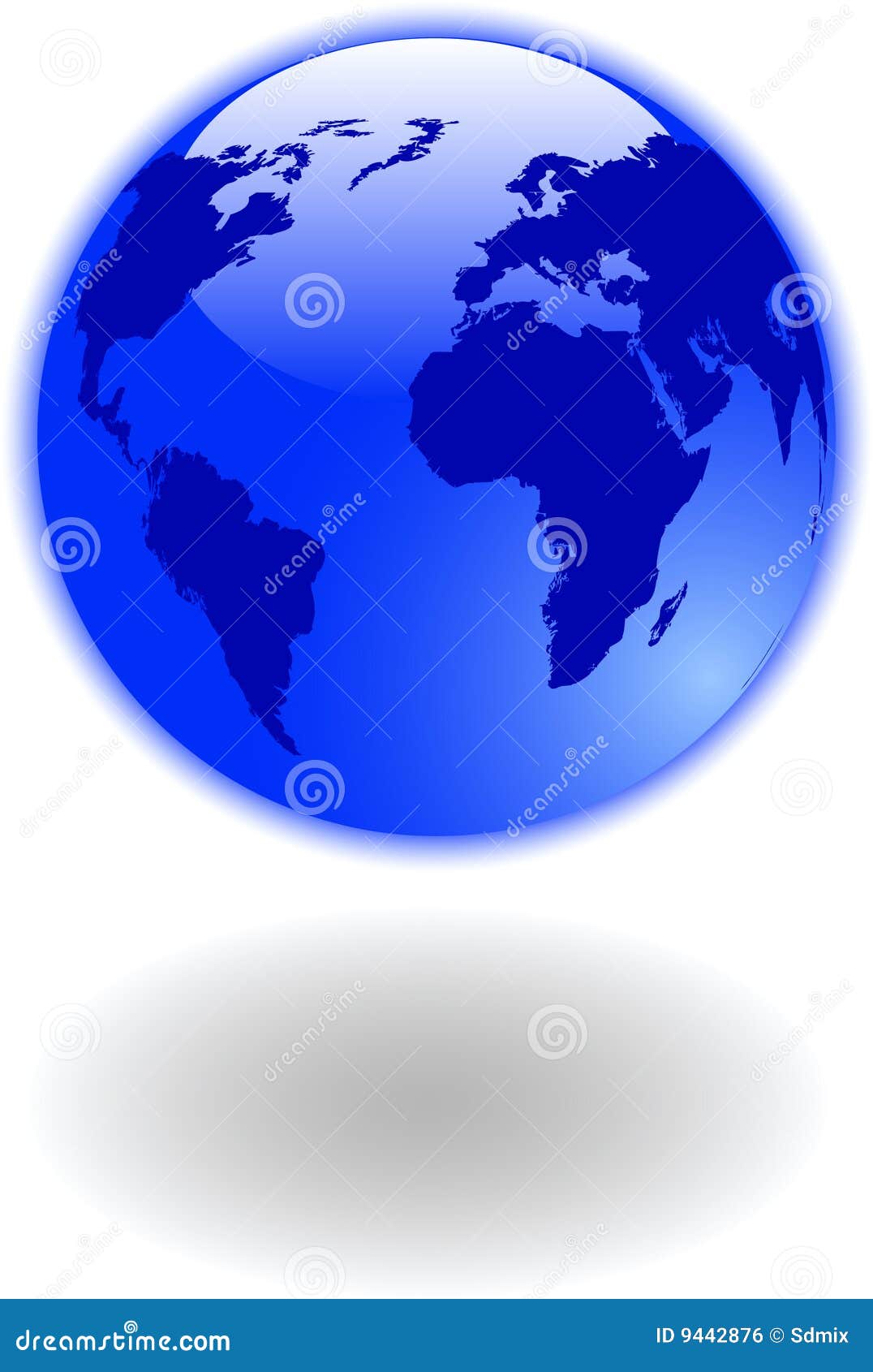 Blue world stock vector. Illustration of group, india - 9442876