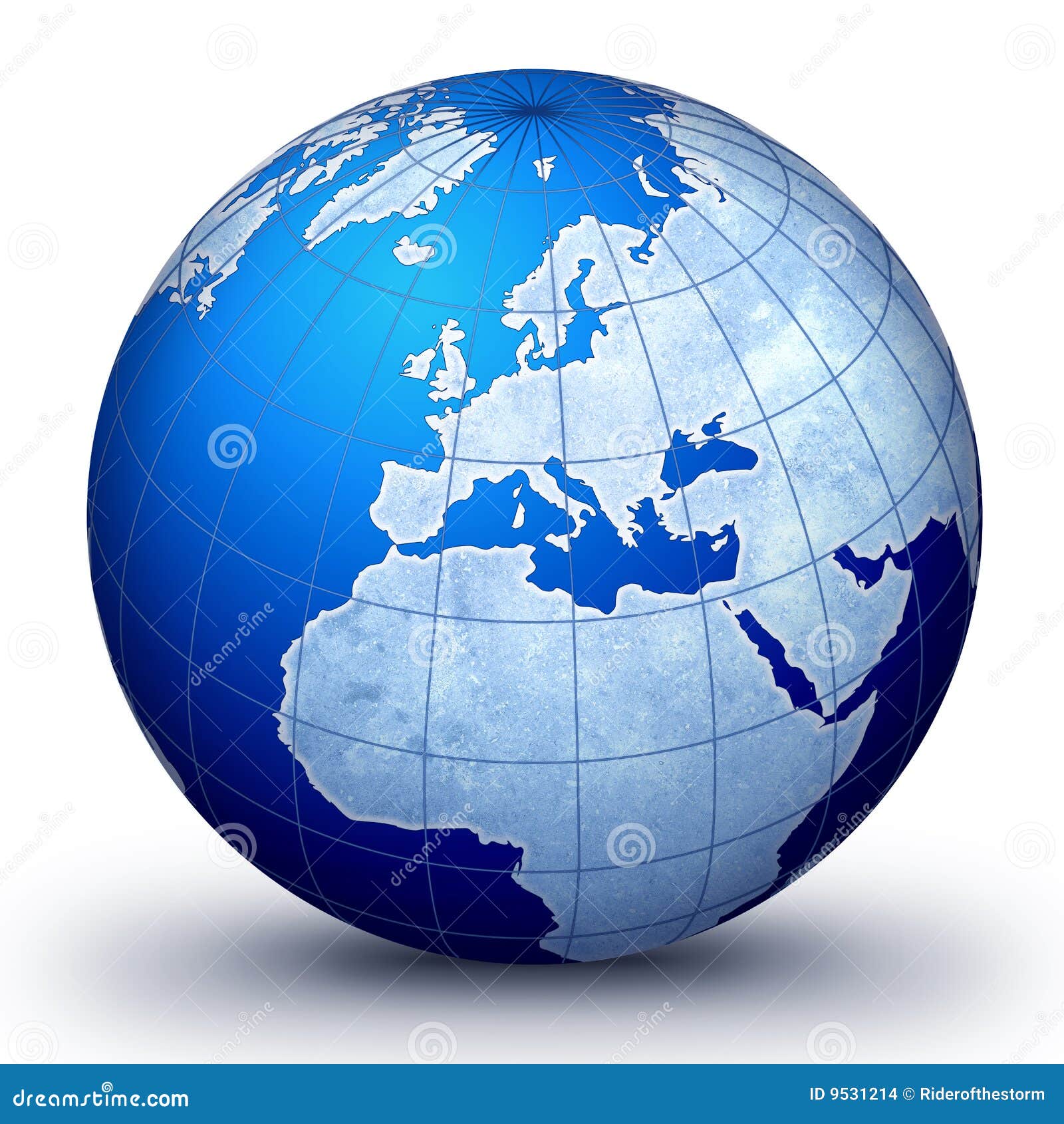 Blue world stock illustration. Illustration of internet - 9531214