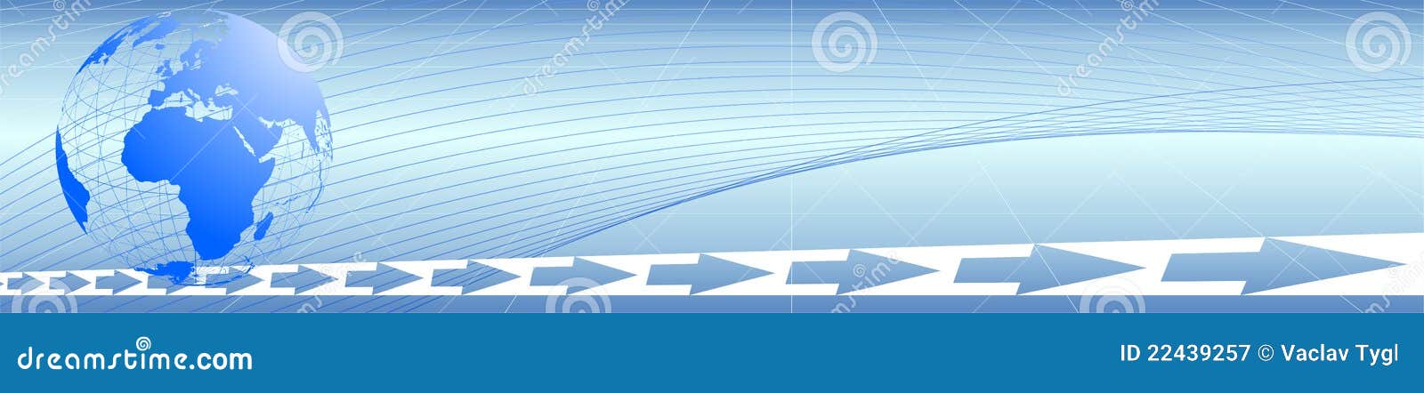 Blue World logo stock vector. Illustration of coloured - 22439257