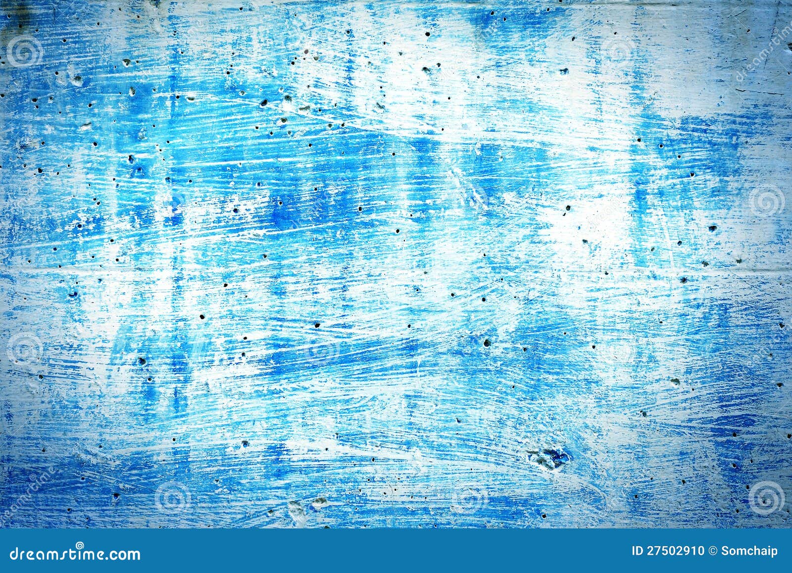Blue Worn Damaged Painted Metal Seamless Texture Pattern Background ...