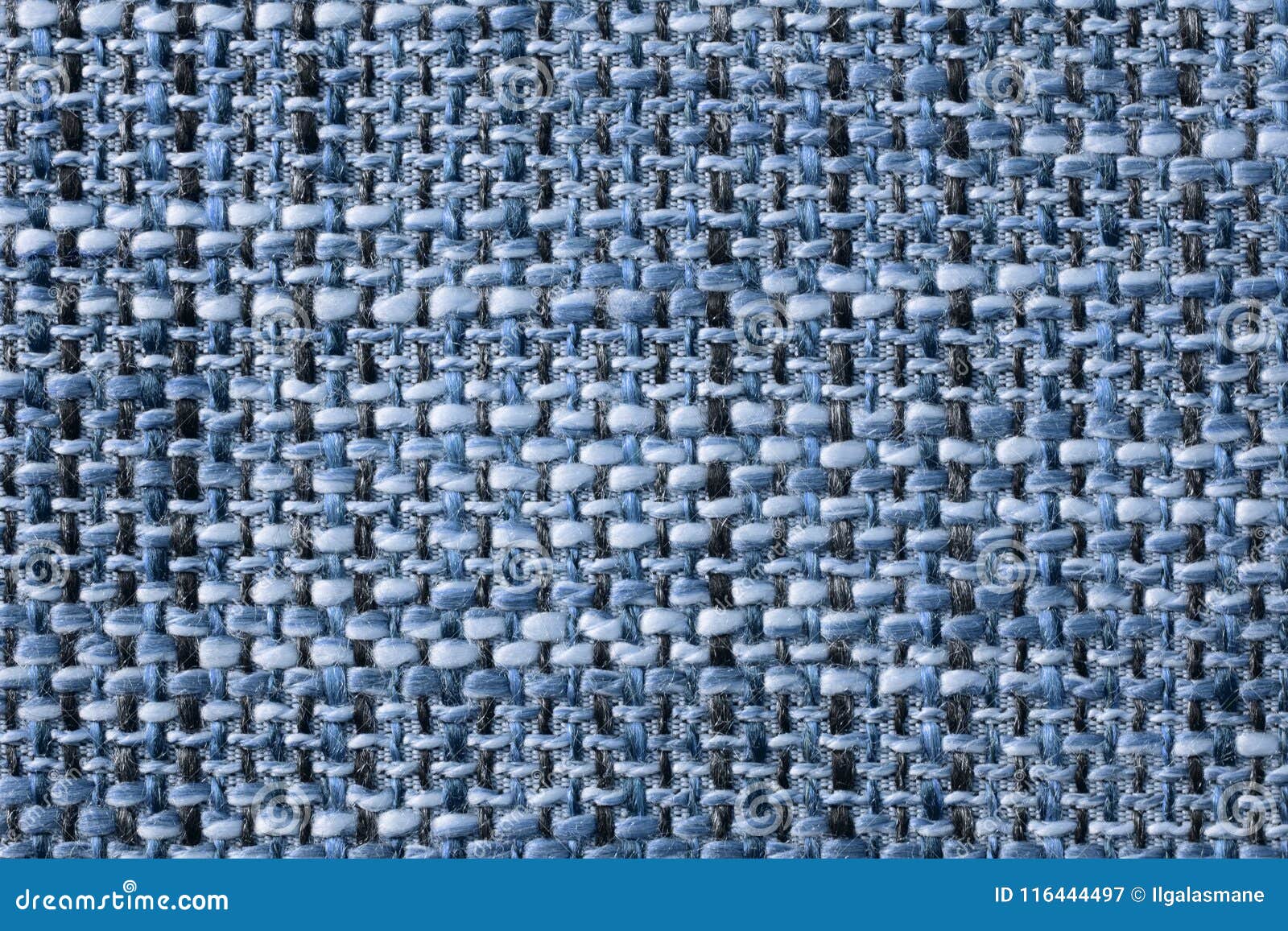 Woven Fabric Structure , Macro Stock Image - Image of blue, close ...