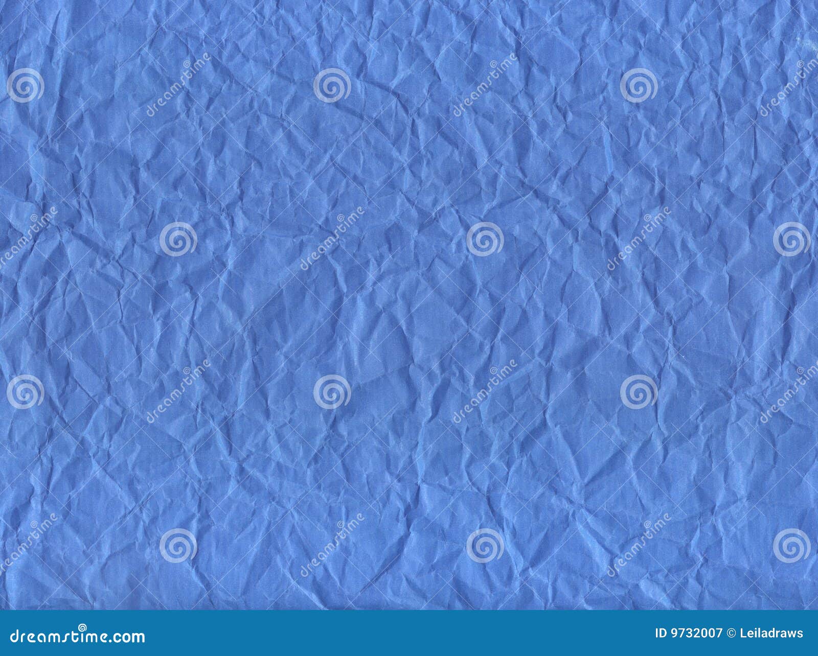 Blue wrinkled paper stock image. Image of abtract, blue - 9732007
