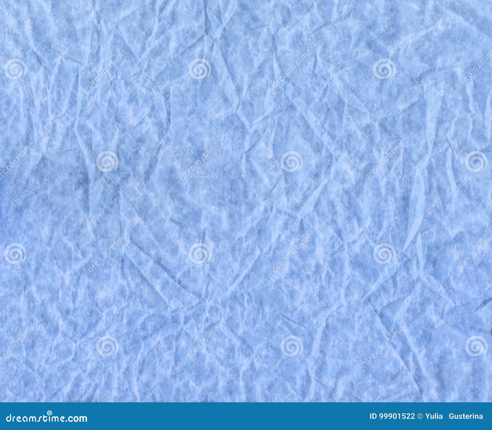 Blue Wrinkled Paper. Texture of Paper Stock Photo - Image of antique ...