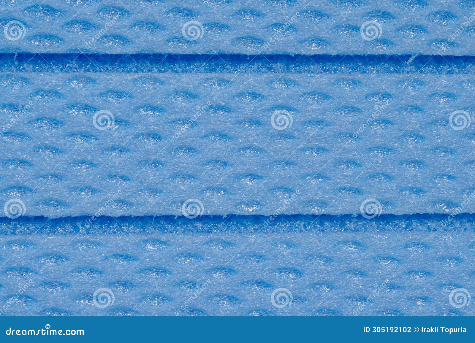 Blue XPS Foam Board Texture Close-Up Shot Stock Photo - Image of ...