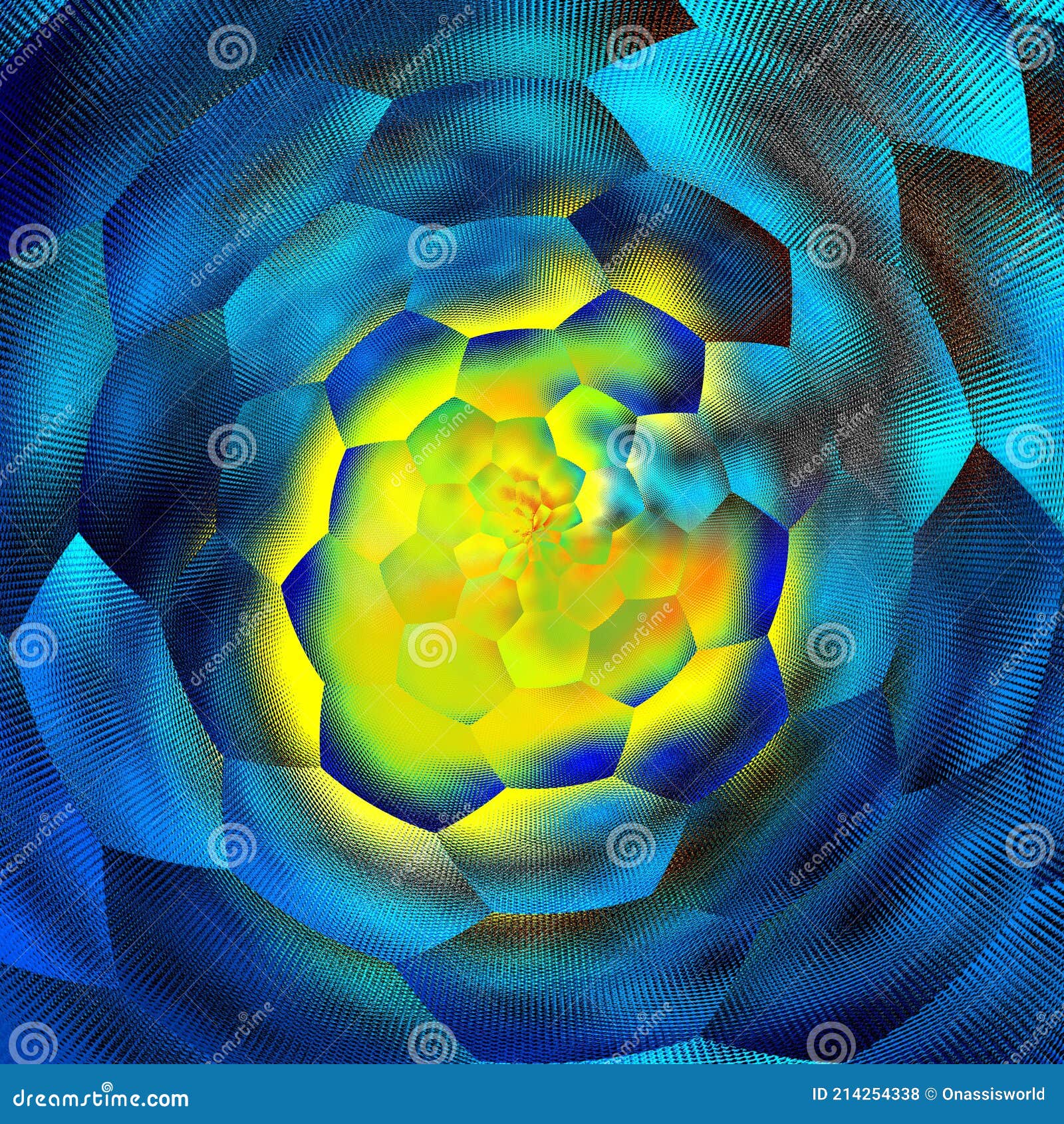 Blue Yellow Abstracts Blurs Backgrounds Stock Photo - Image of yellow ...