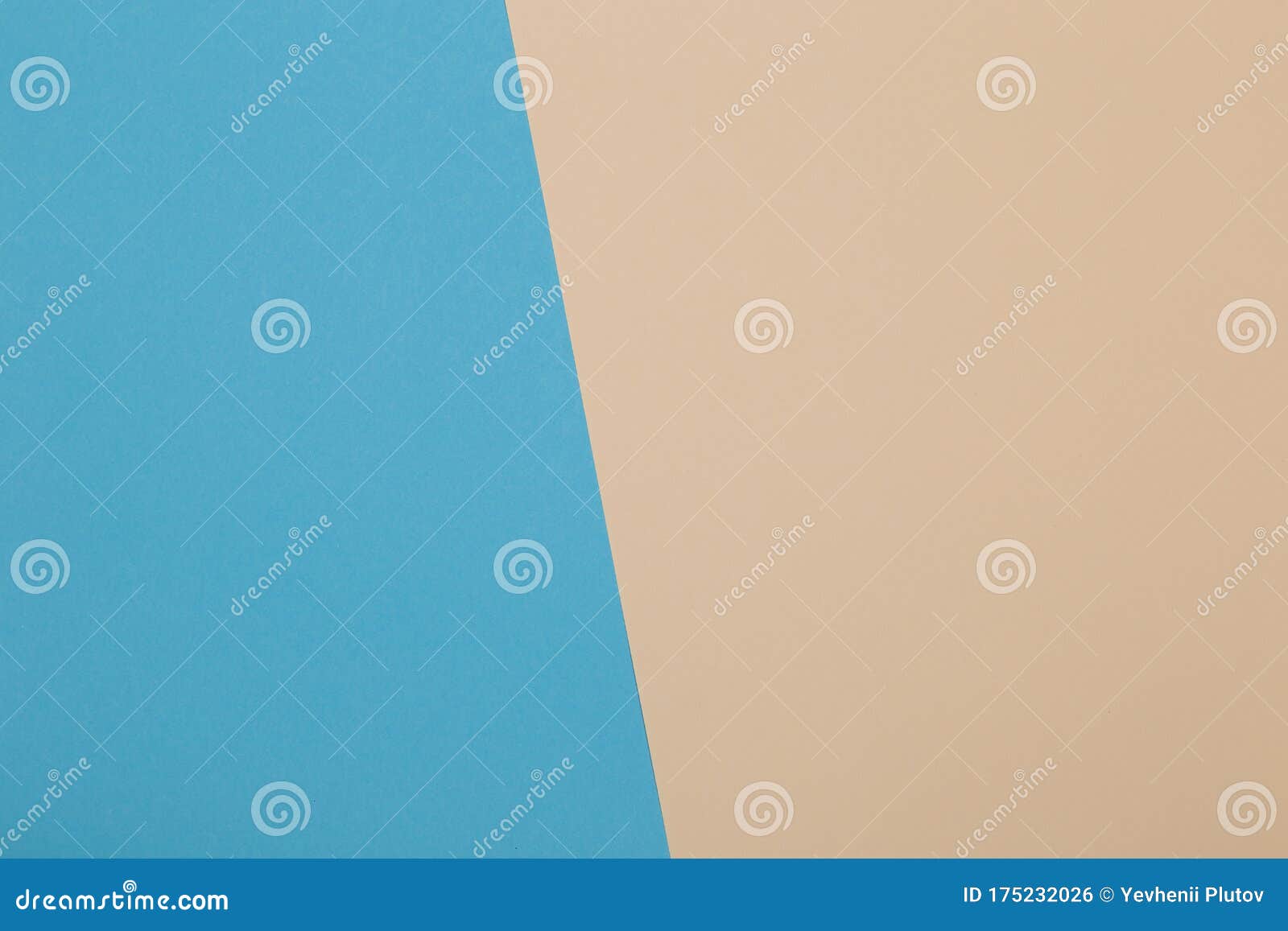 Blue and Yellow Background, Colored Paper Geometrically Divides into ...