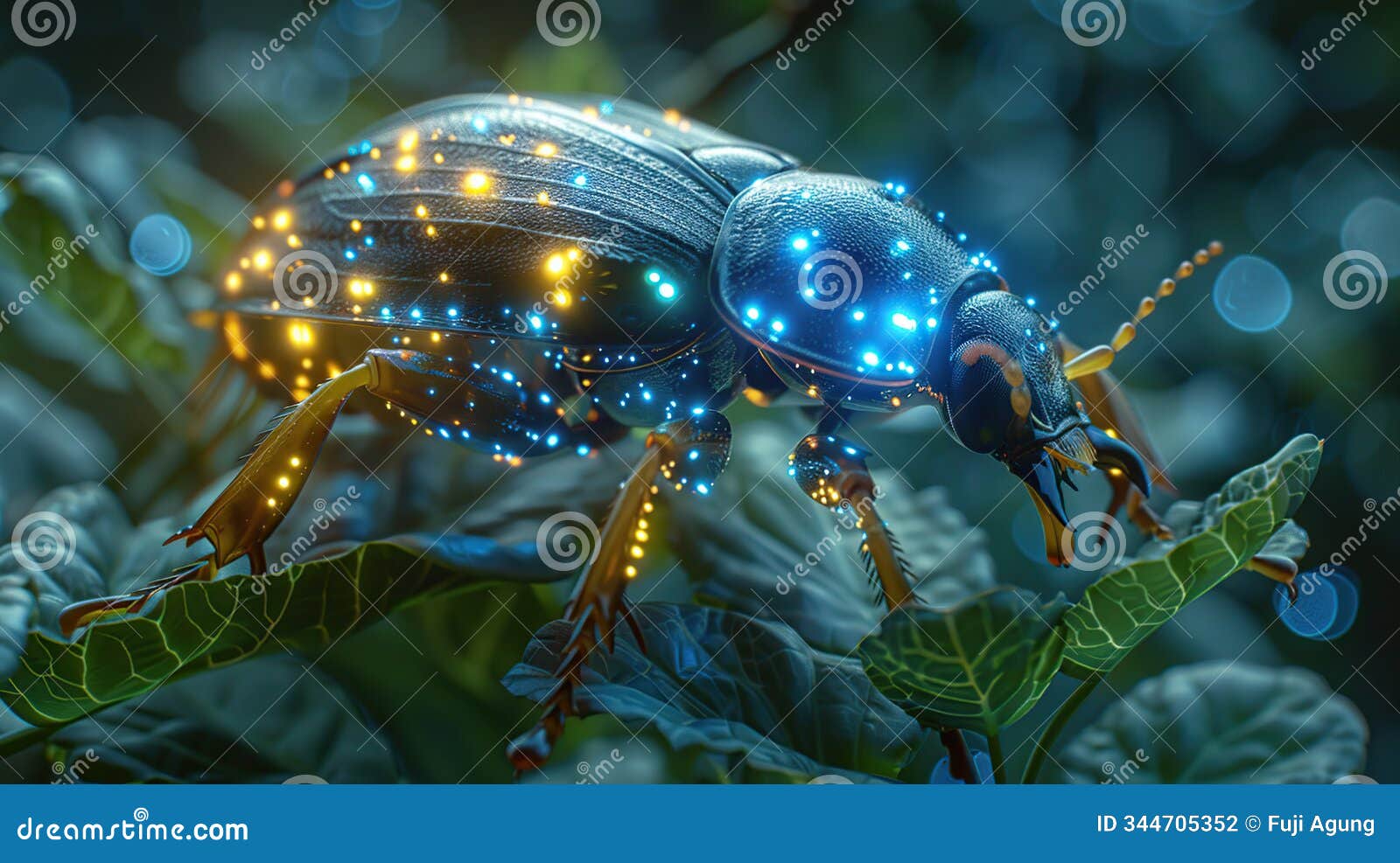 VW Yellow Beetle Classic Car Vector Illustration | CartoonDealer.com ...