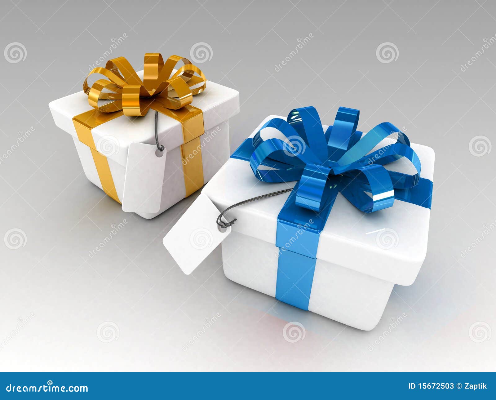 Blue and yellow gift stock illustration. Illustration of background ...
