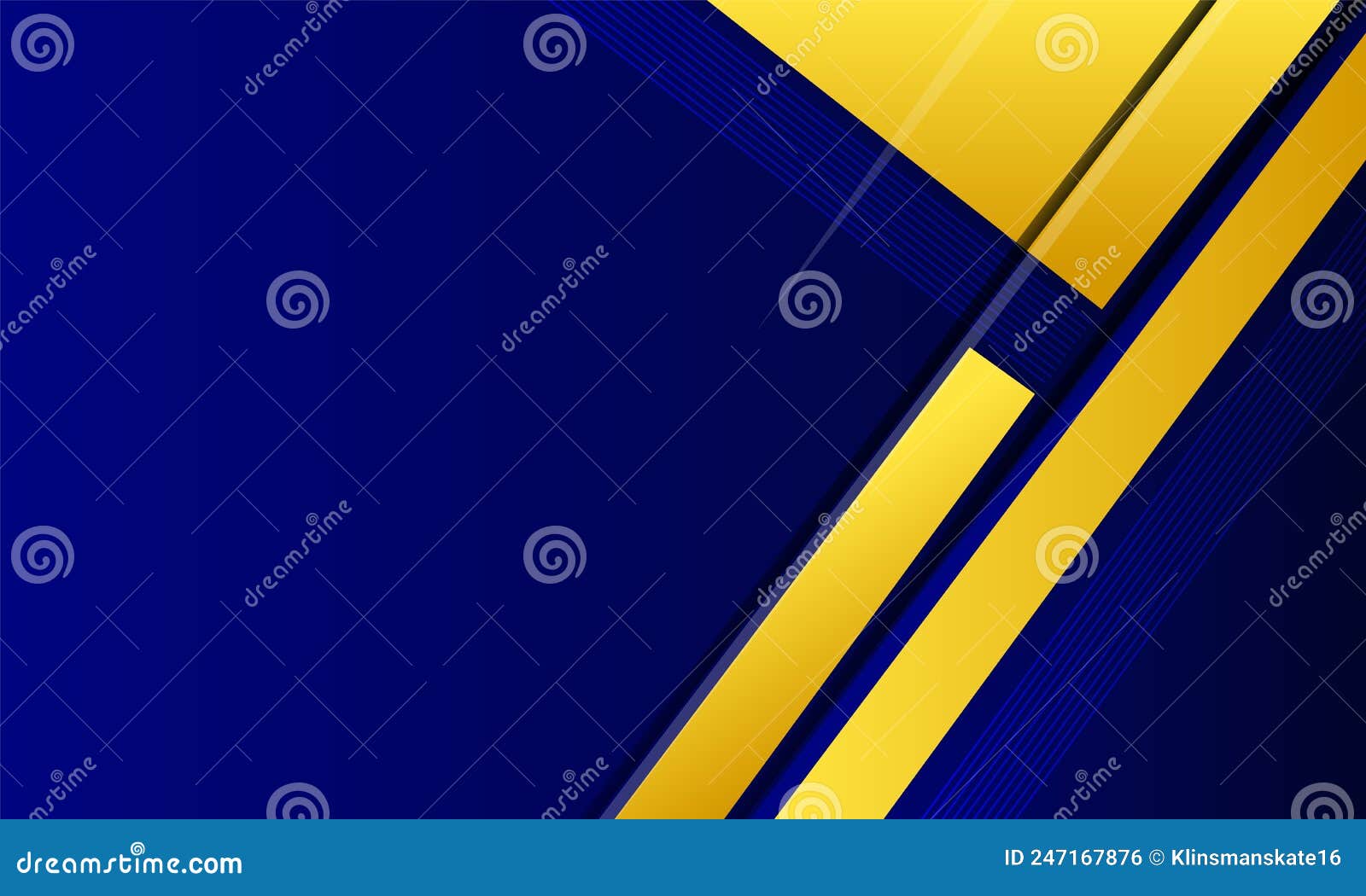 Blue and Yellow Gradient Background Design Template Stock Vector ...