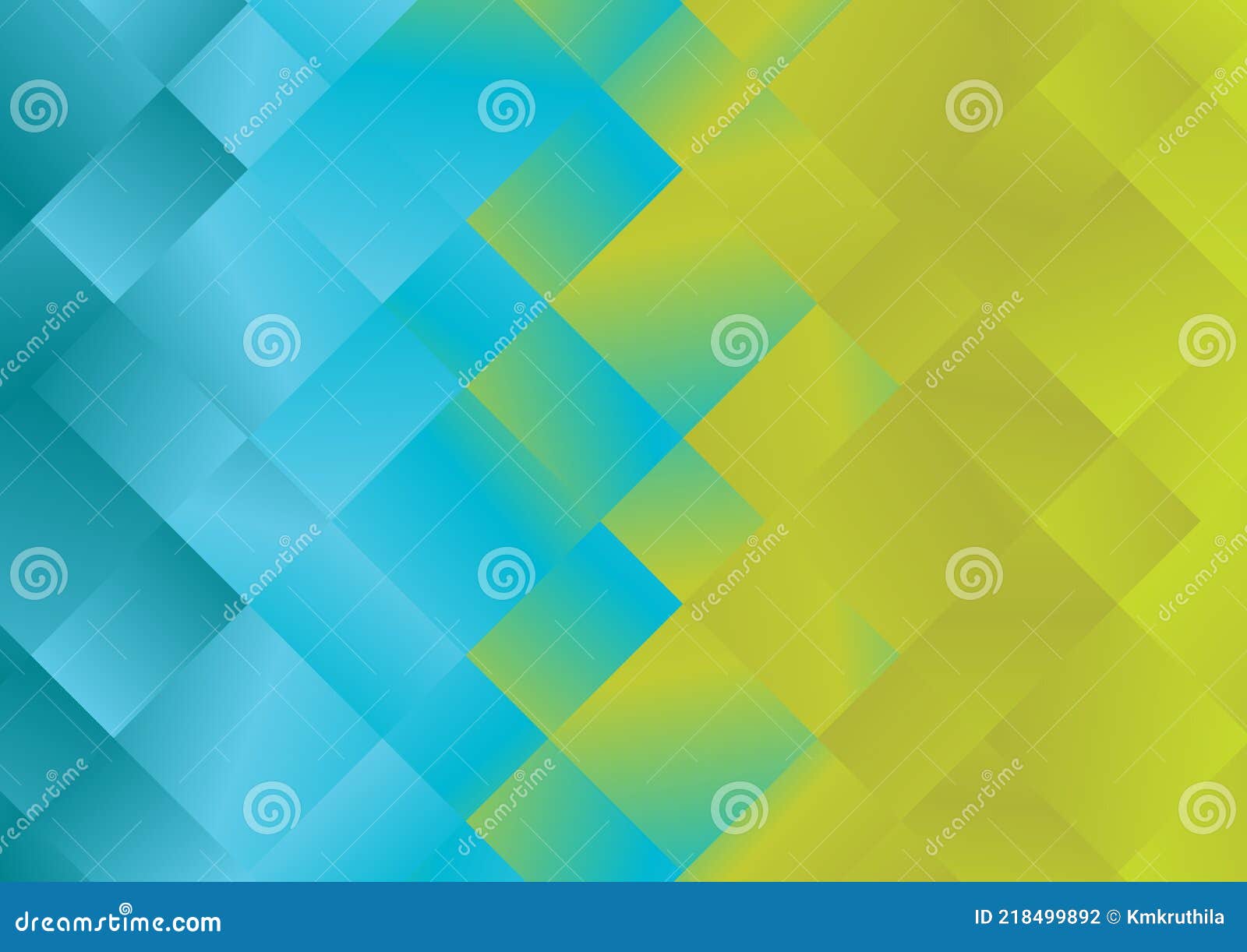 Blue and Yellow Gradient Triangle Pattern Background Stock Vector ...