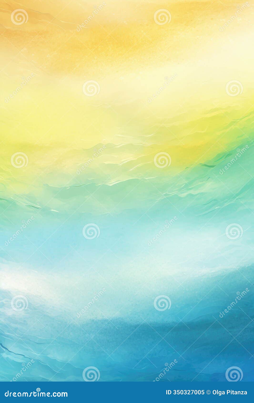 Blue, Yellow and Green Abstract Backgrounds Stock Illustration ...