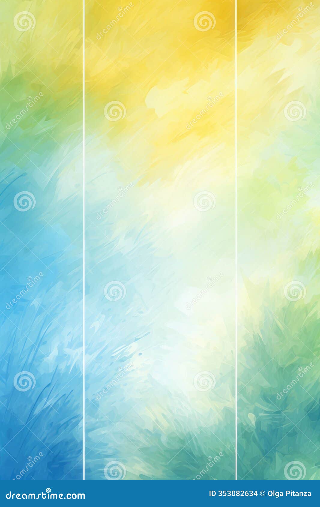 Blue, Yellow and Green Abstract Backgrounds Stock Illustration ...