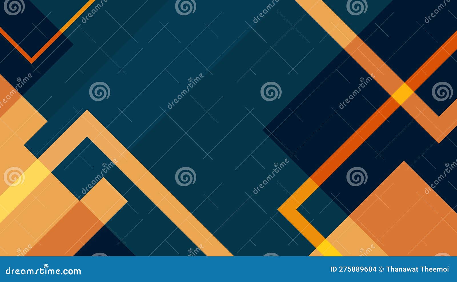 Overlapping Square Infographics Vector Illustration | CartoonDealer.com ...
