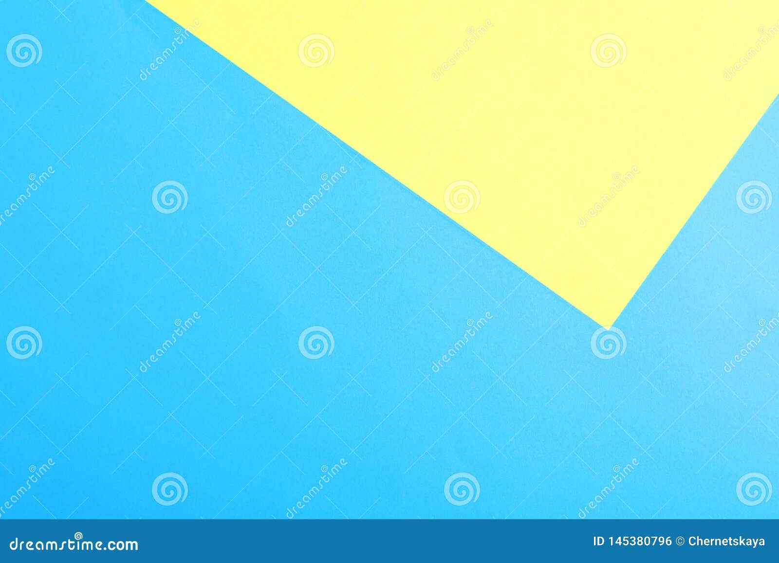 Blue and Yellow Paper Sheets As Colorful Background Stock Photo - Image ...