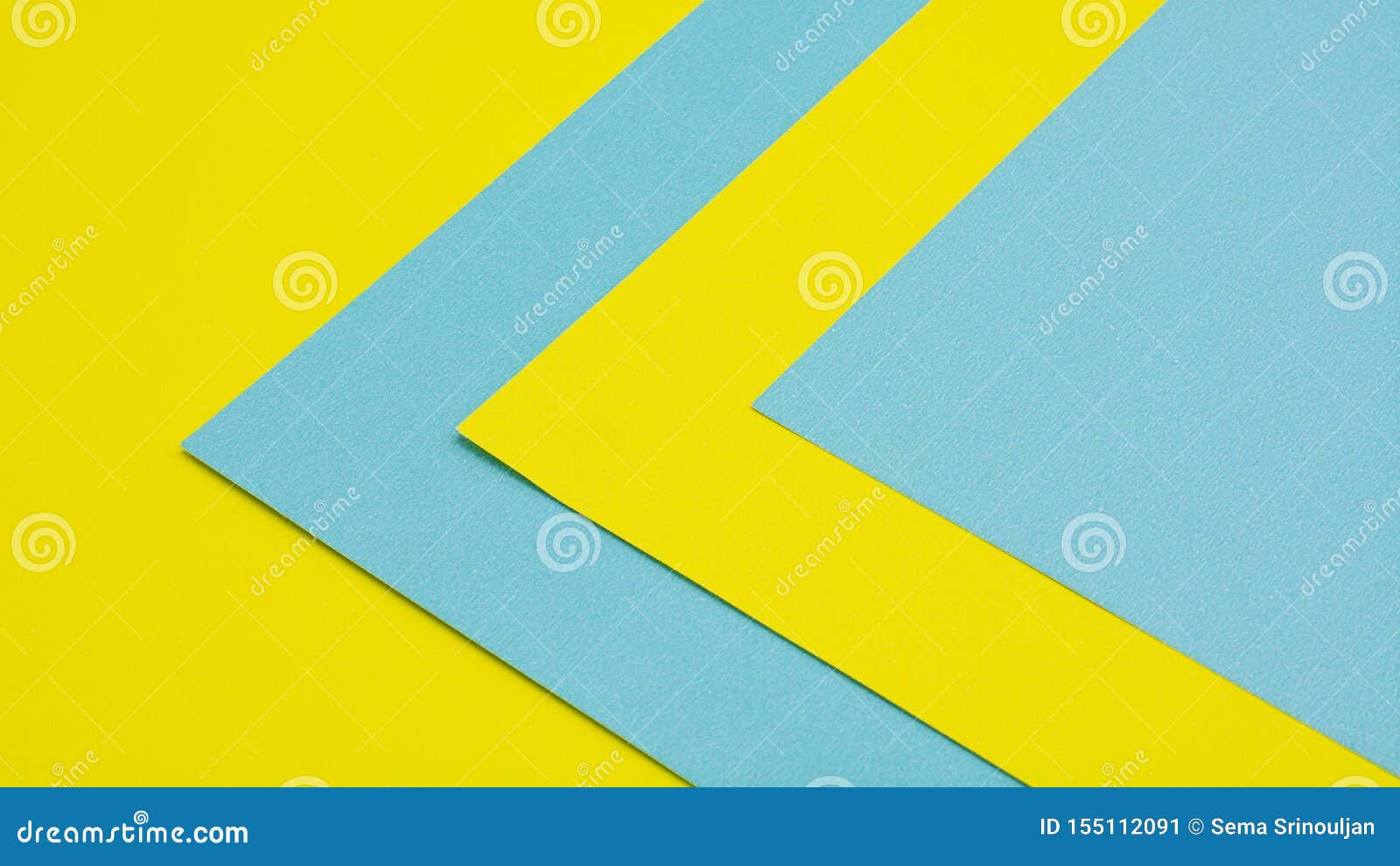 Blue and Yellow Paper Texture. Stock Image - Image of sheet, rough ...