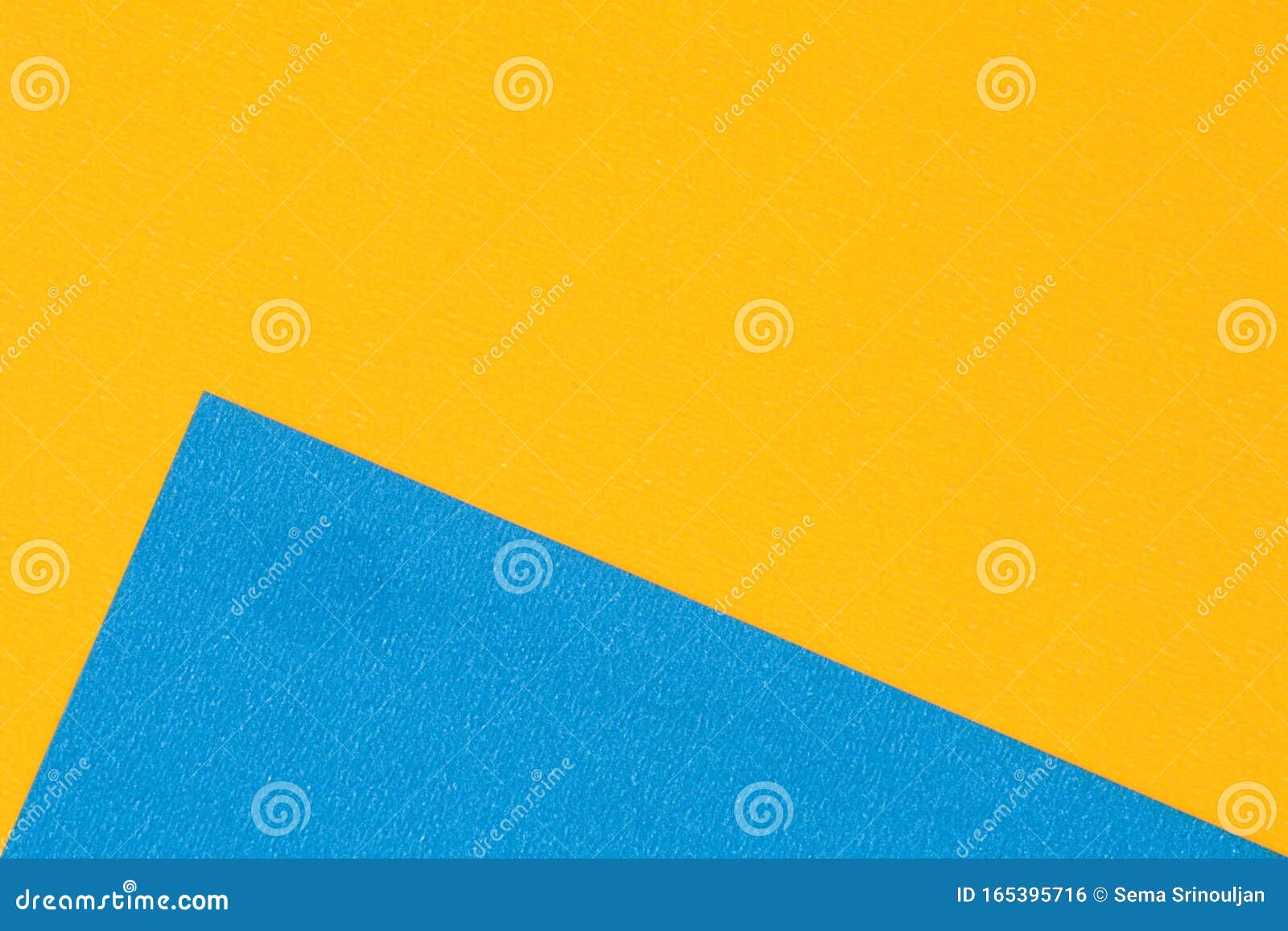 Blue and Yellow Paper Texture. Stock Photo - Image of background ...