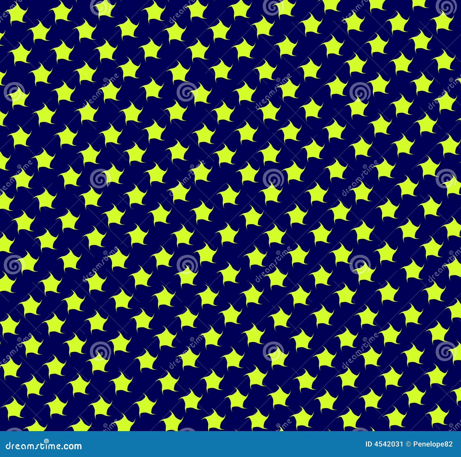 Blue and yellow pattern stock illustration. Illustration of detailed ...