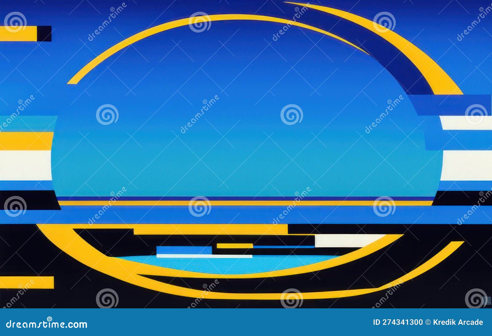 Yellow Themed Dessert Drink Inspired By The Planet Saturn Royalty-Free ...