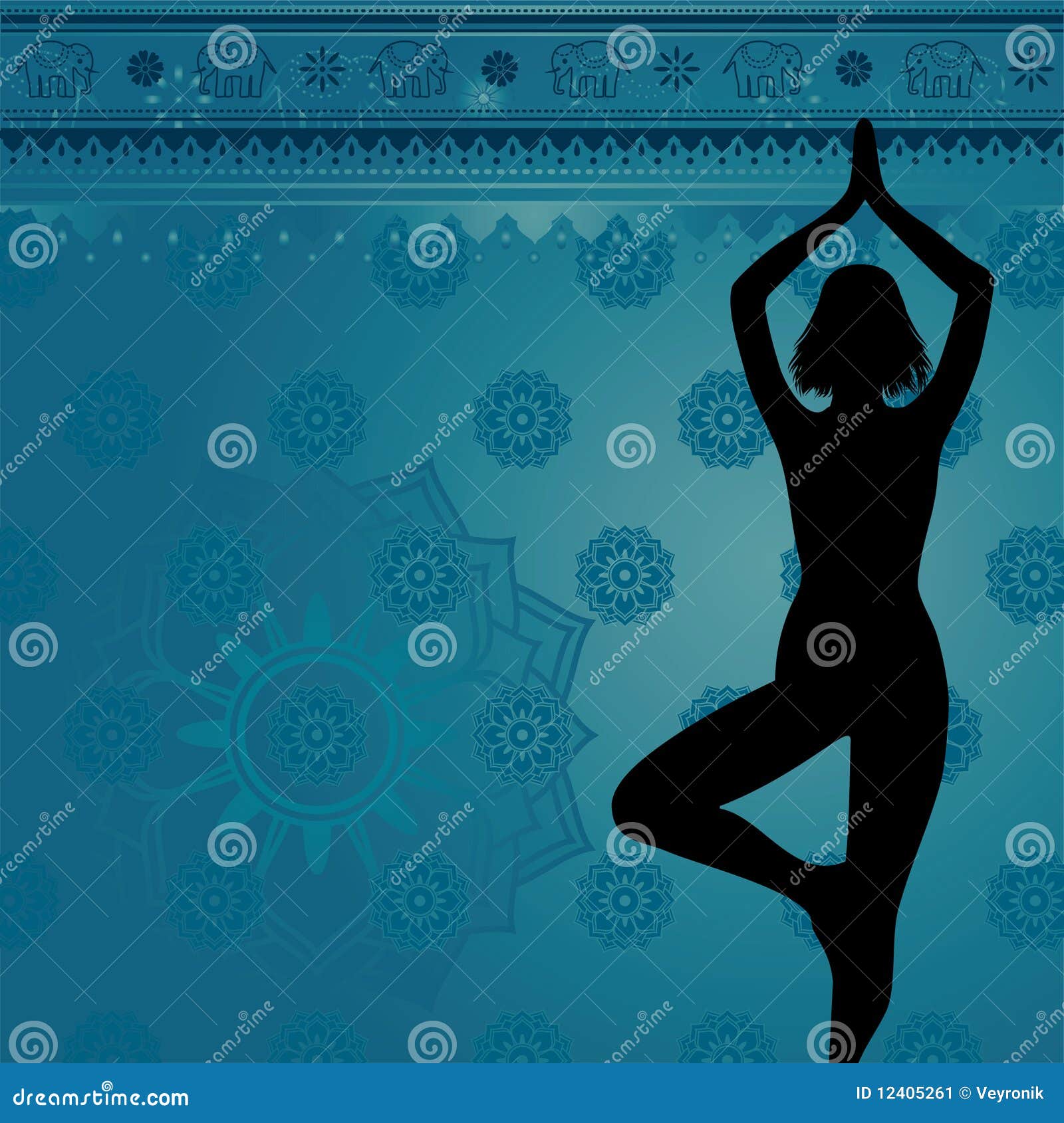 Blue Yoga Background Stock Illustrations – 14,016 Blue Yoga Background ...