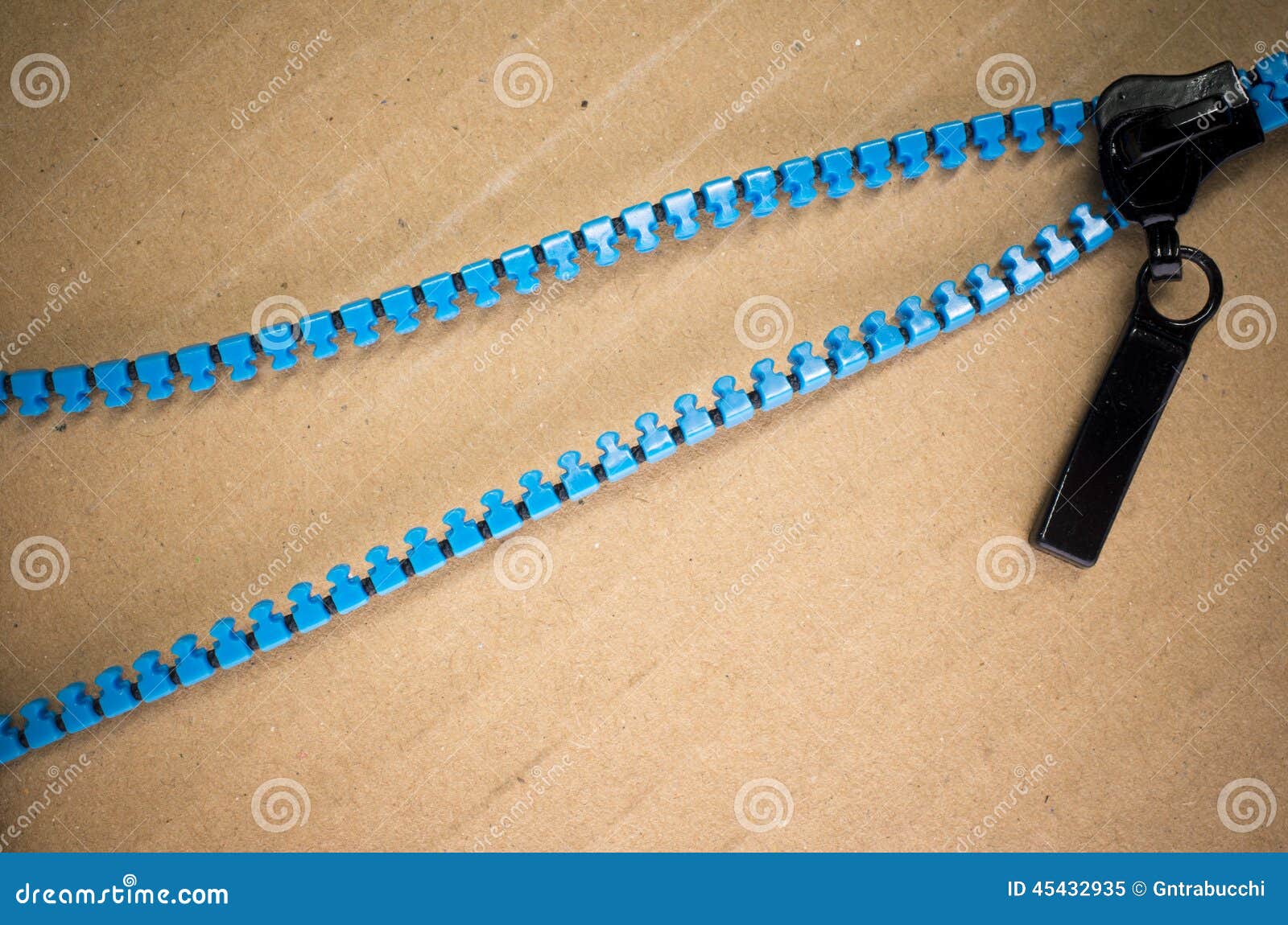 Blue zip stock image. Image of close, decorative, open - 45432935