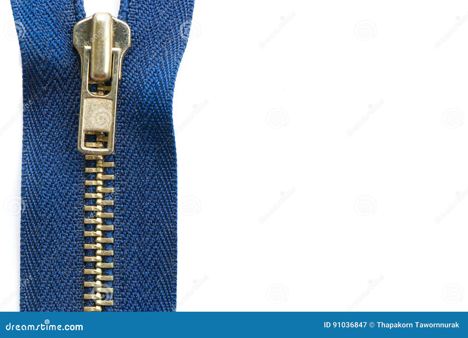 Blue zipper stock image. Image of photograph, silver - 91036847