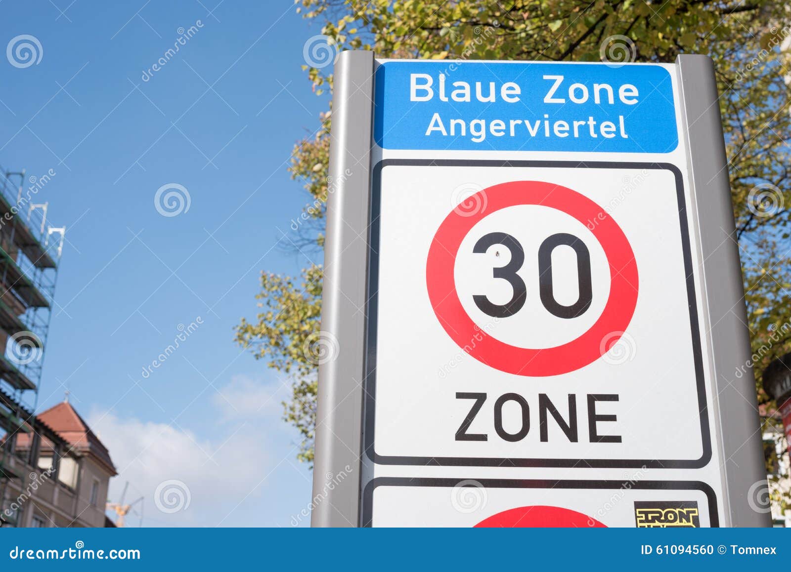 Blue zone munich editorial image. Image of bavarian, space - 61094560