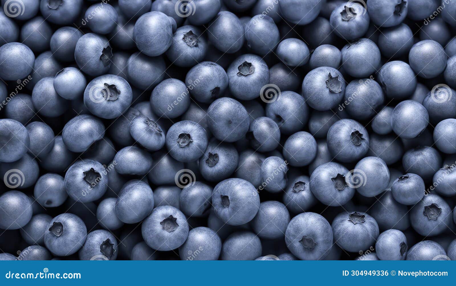 Blueberries Background. Blueberries are Scattered on the Table. Lots of ...